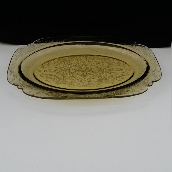 Madrid Pattern Amber Depression Federal Glass - Etsy