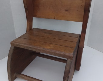 Convertible Step Stool Chair - Etsy