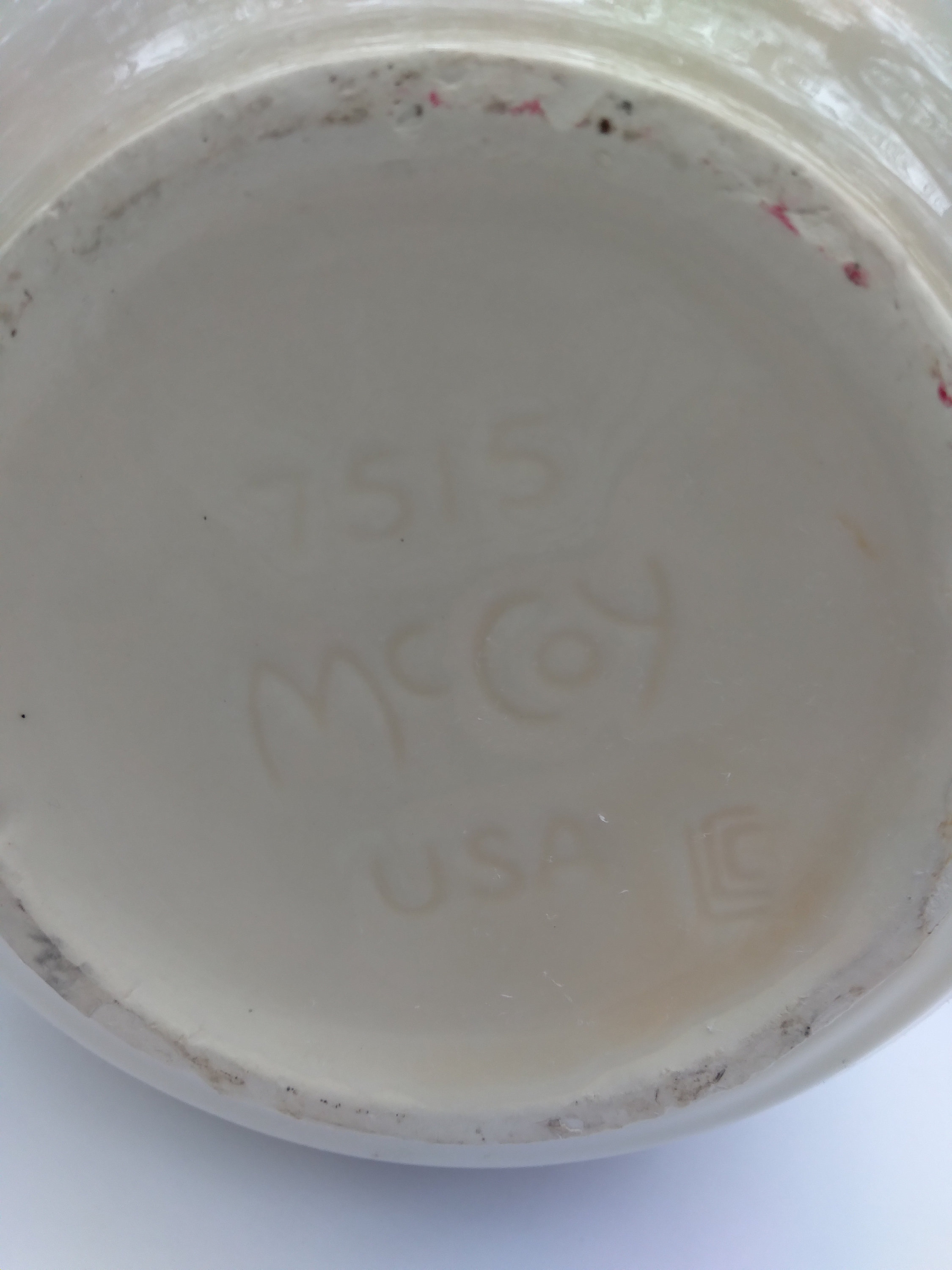 Mccoy Pottery Fruit Festival Pitcher and Bowl , Mccoy 7515 USA - Etsy