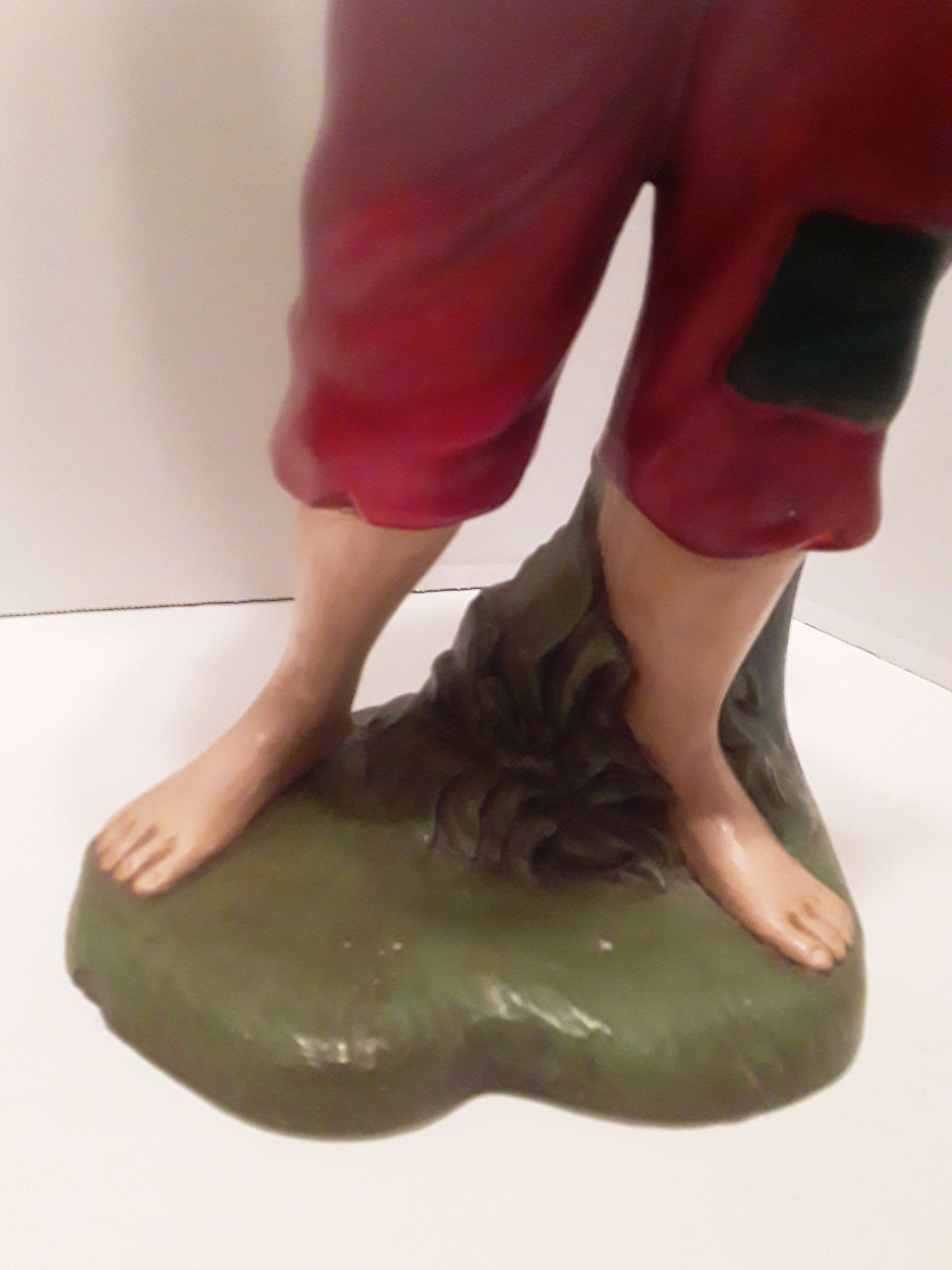 Vintage Cherry Picker Boy and Girl Figurines/statuettes, Hand Painted ...