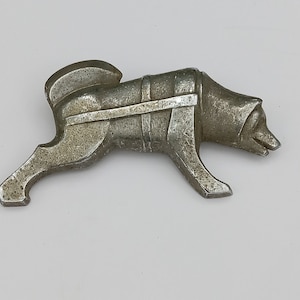 Vintage 1950-60's Brockway Truck Rh Husky Emblem Original Metal, Patina ...