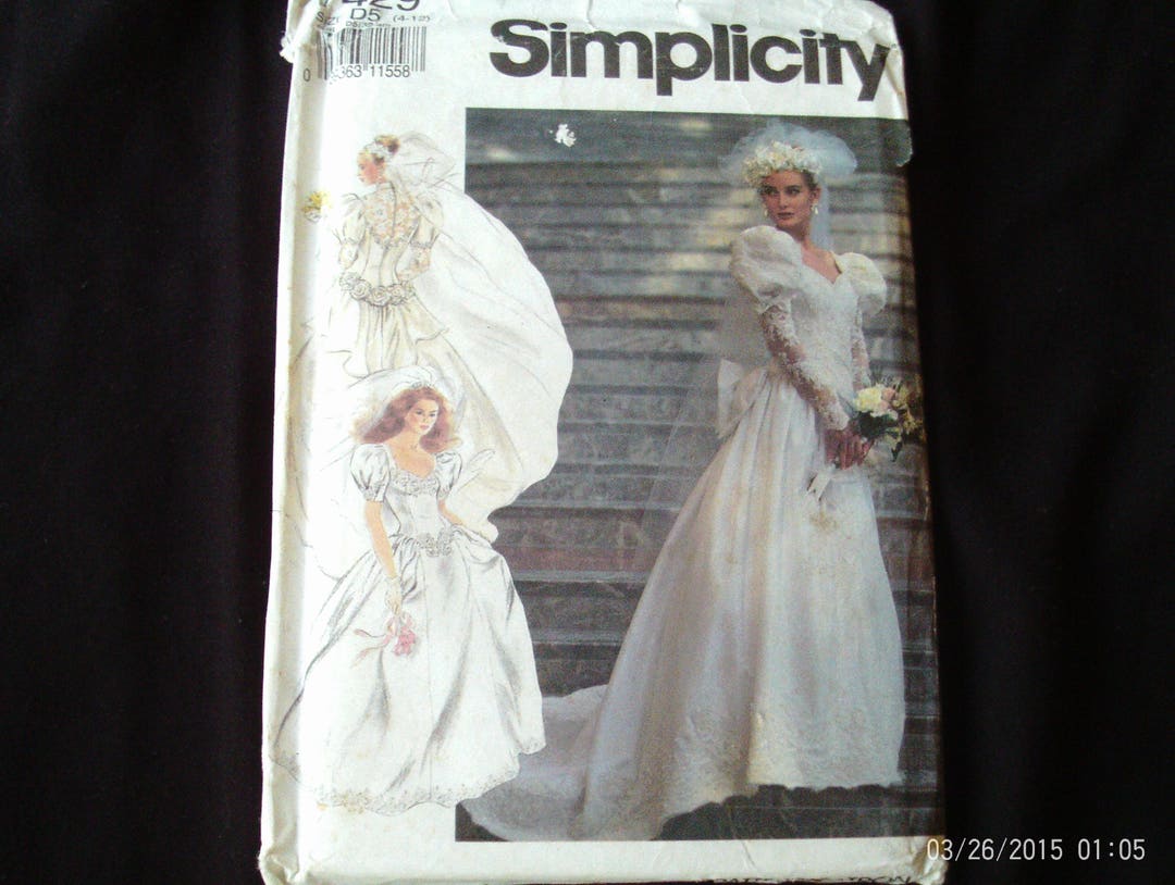 Bridal Gown Pattern, Wedding Gown Pattern, Wedding Dress Pattern ...