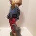Vintage Cherry Picker Boy and Girl Figurines/statuettes, Hand Painted ...