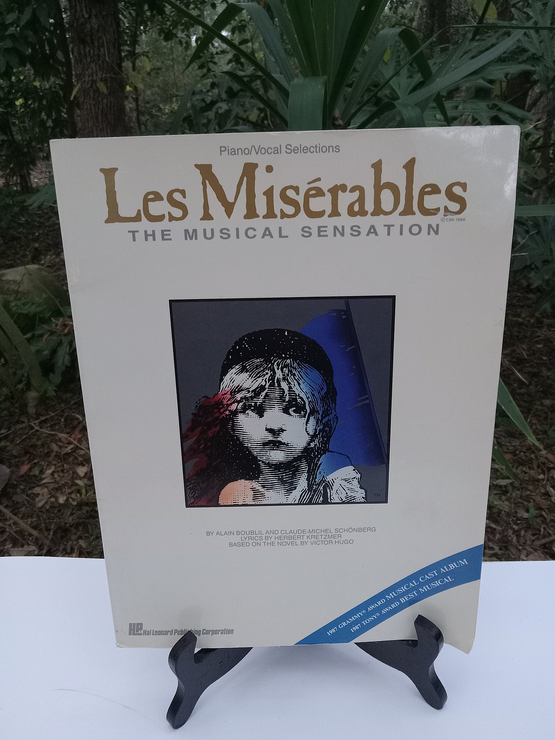 Broadway Theater Art Les Miserables Shadow Box Victor Hugo Les
