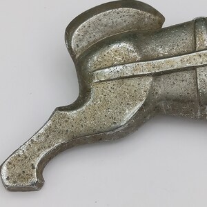 Vintage 1950-60's Brockway Truck Rh Husky Emblem Original Metal, Patina ...