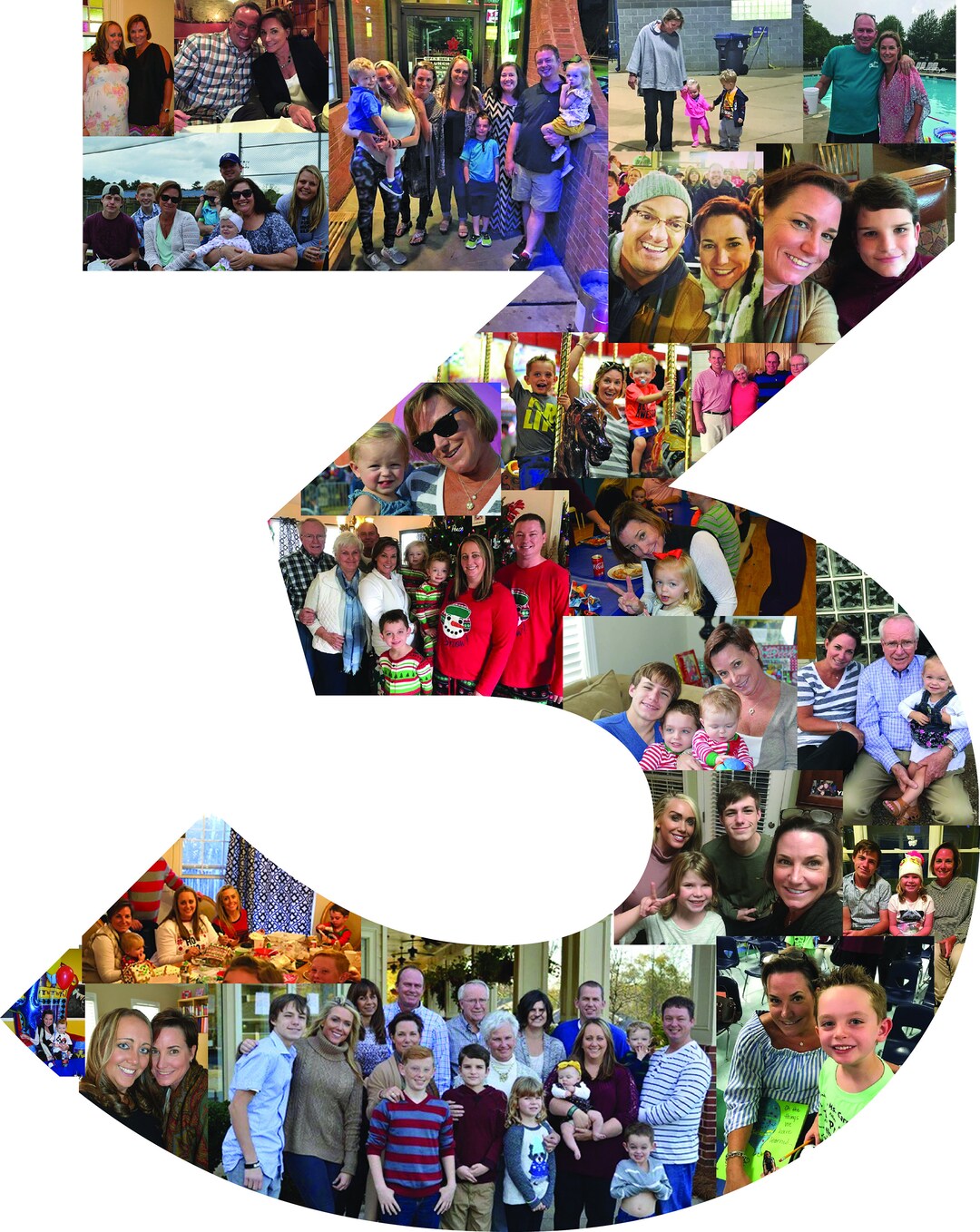 Large 14" Tall Picture Collage Gotham Numbers and Letters Laminated - Etsy