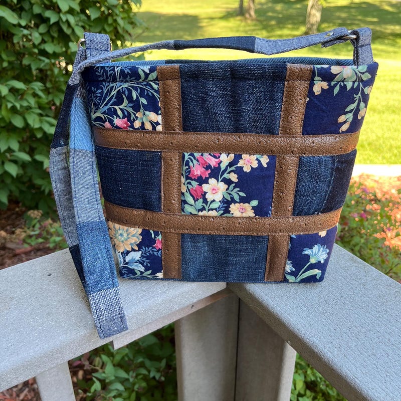 Repurposed Blue Jean - Etsy