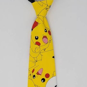 Pokèmon Fabric Necktie - Boy's Pokemon Fabric Tie - Pokemon Fabric Tie ...