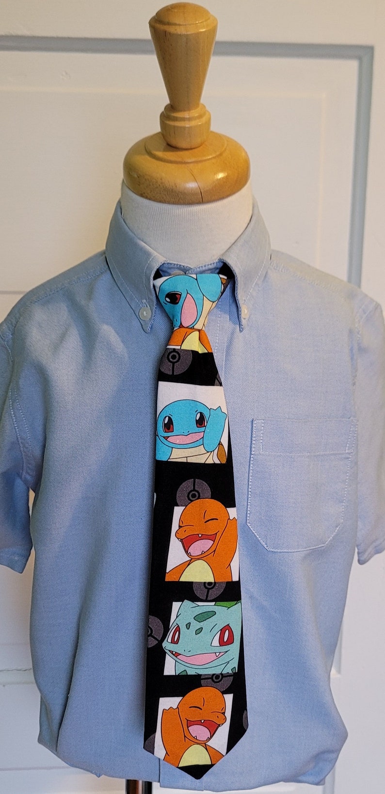 Pokèmon Fabric Necktie - Boy's Pokemon Fabric Tie - Pokemon Fabric Tie ...