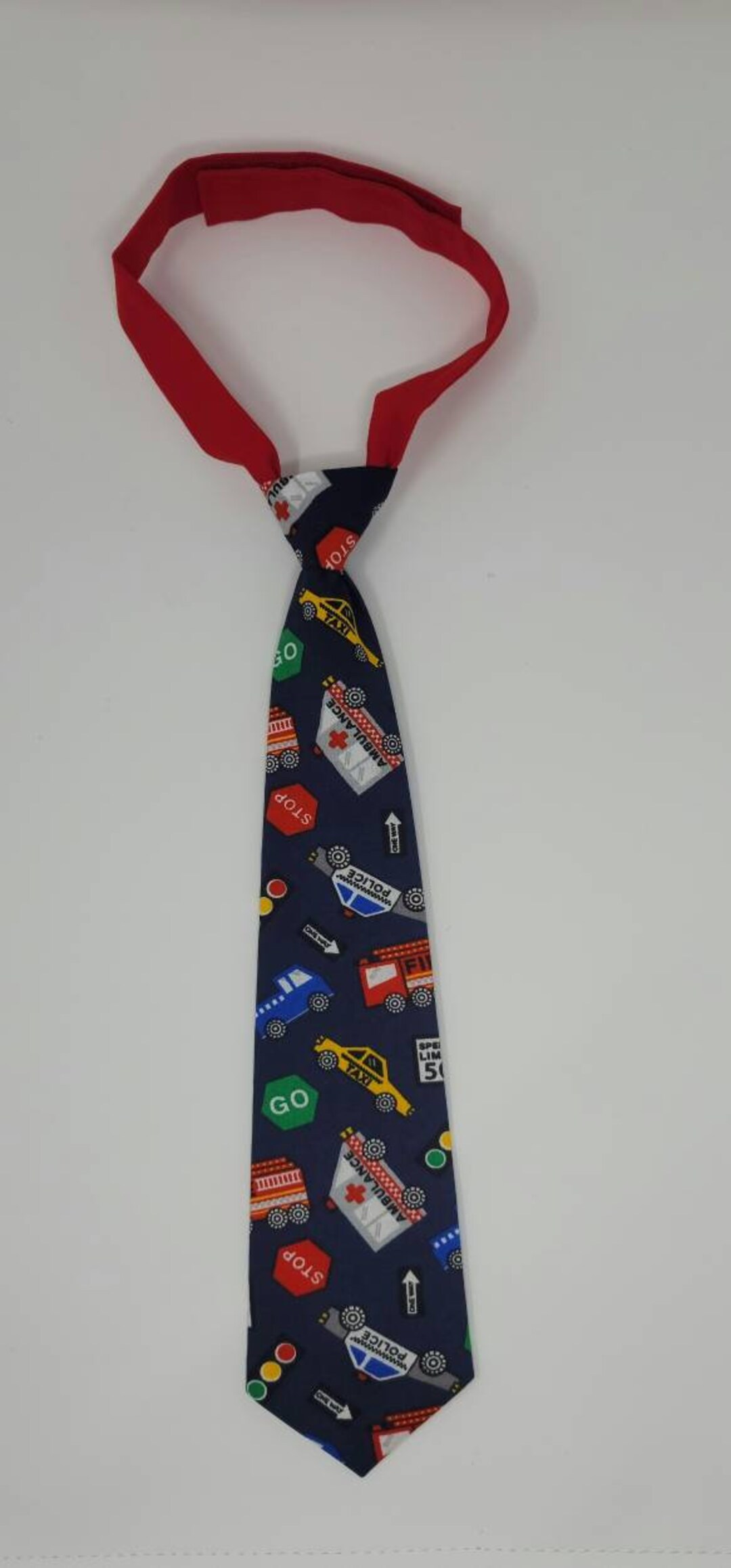 Boy's Tie - First Responder Tie - Police - Fire Fighter - EMT - Etsy