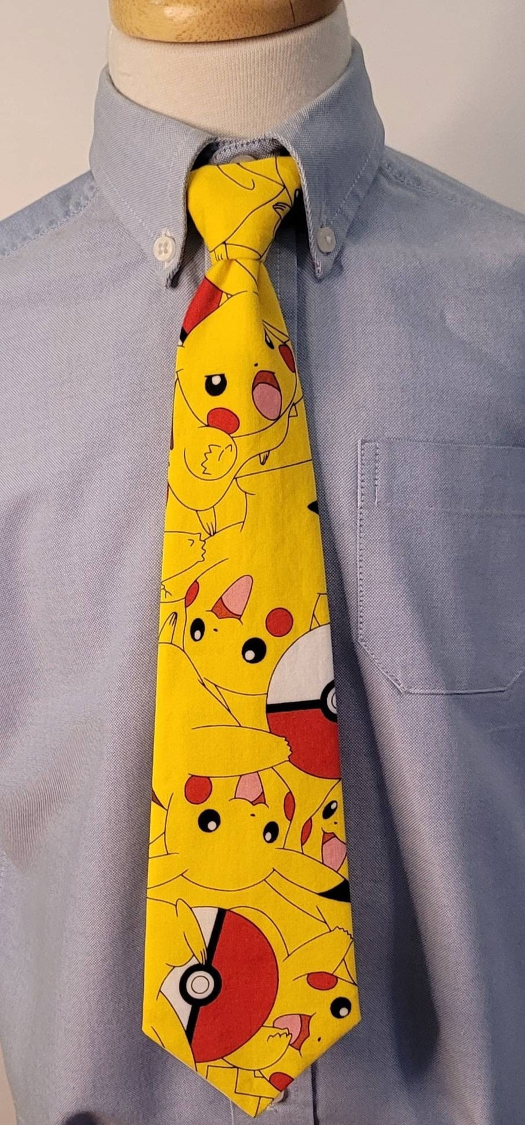 Pokèmon Fabric Necktie - Boy's Pokemon Fabric Tie - Pokemon Fabric Tie ...