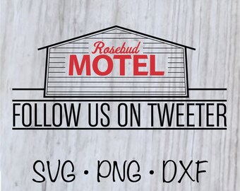 Rosebud Motel Sign - Etsy