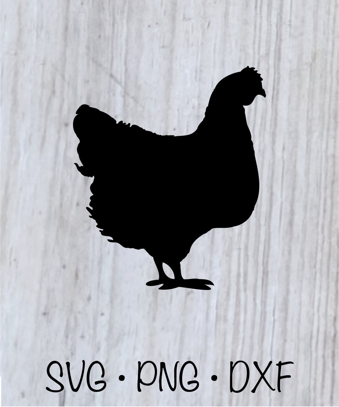 Chicken Shape - SVG Digital Download - Etsy