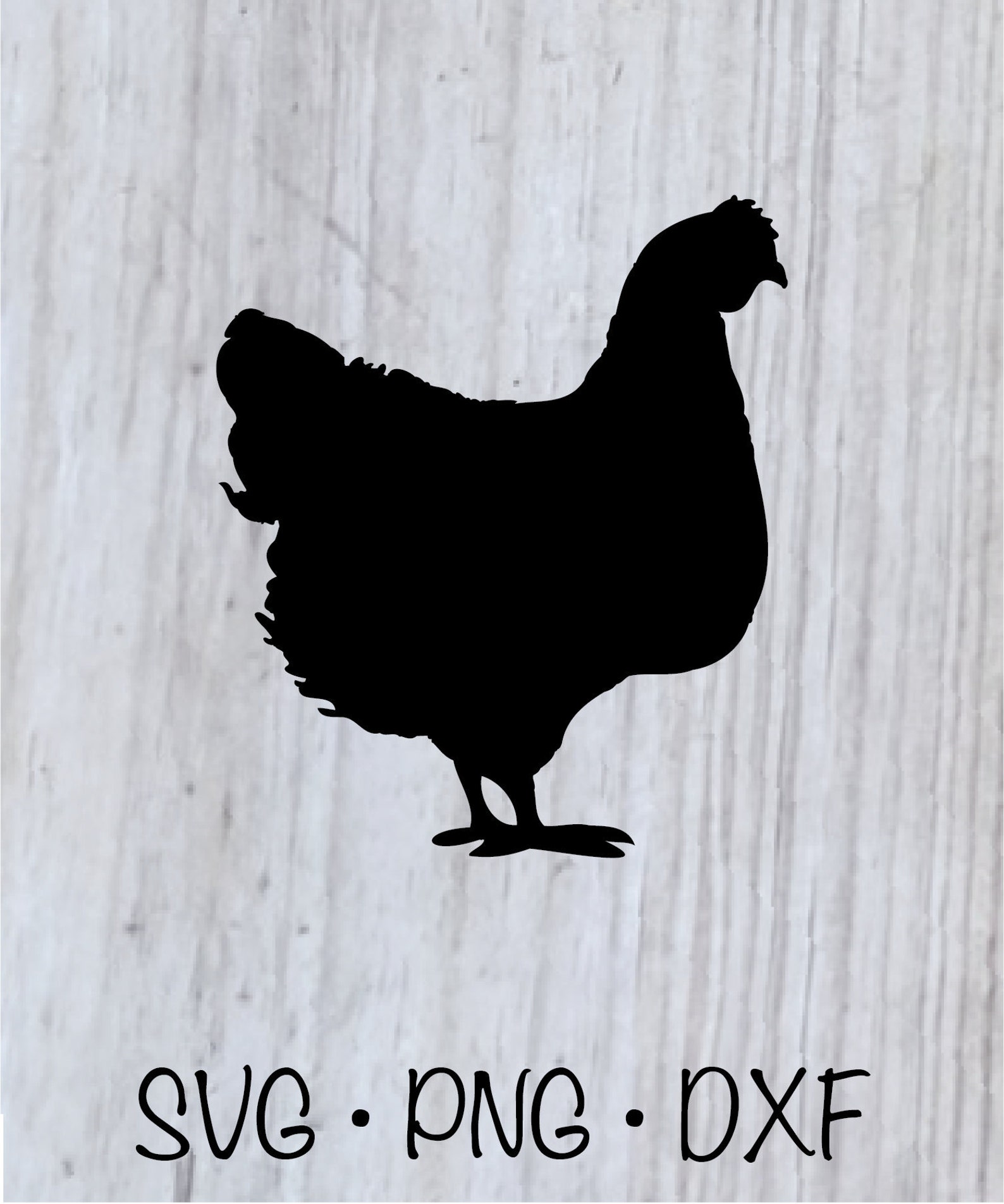 Chicken Shape - SVG Digital Download - Etsy