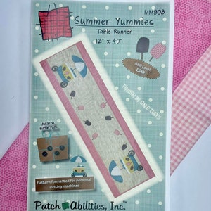 Patch Abilities Summer Yummies Table Runner Kit 12 X 40 - Etsy