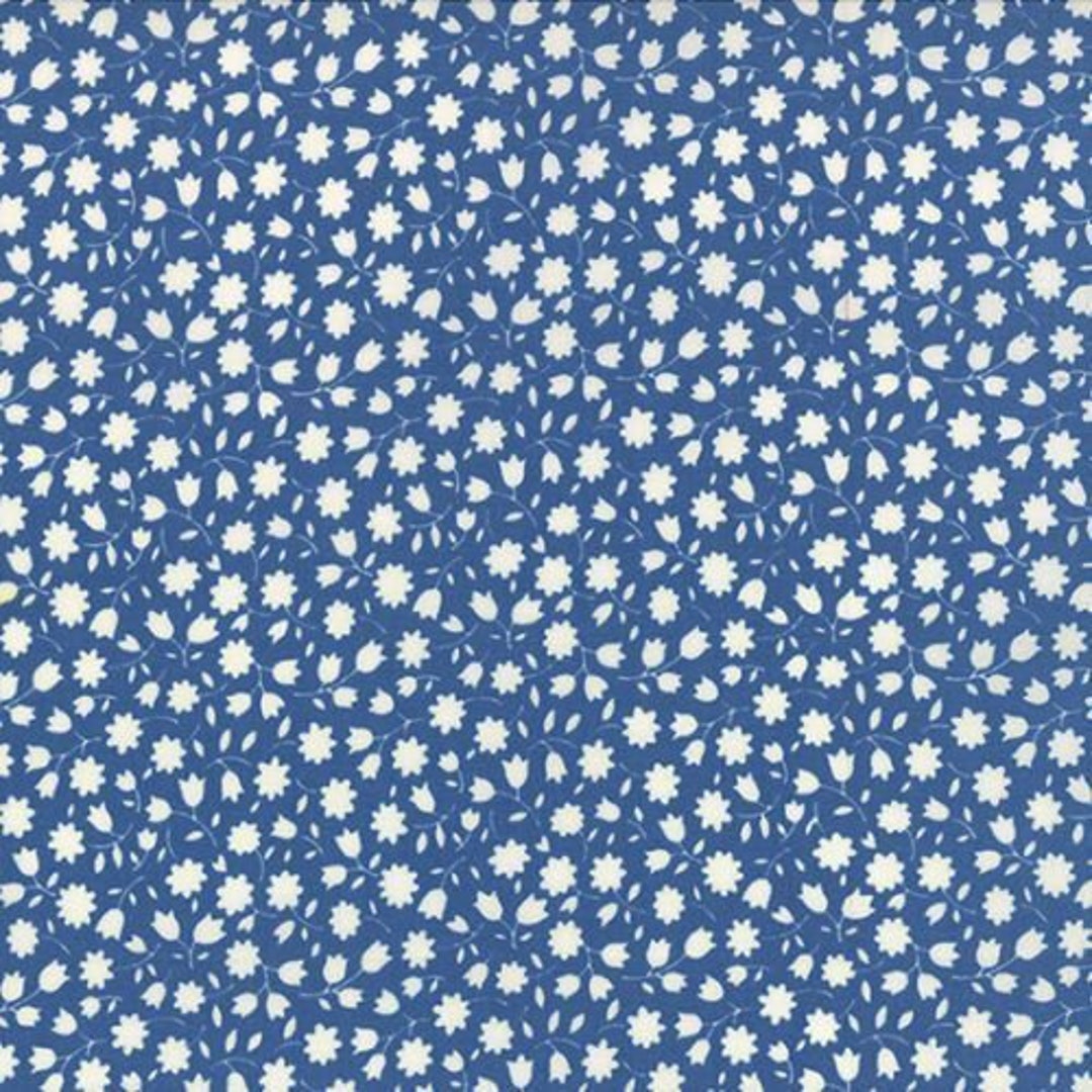 Moda Playtime 30's Dainty Light Blue - Etsy