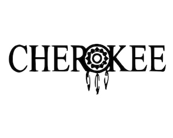 Cherokee decal | Etsy