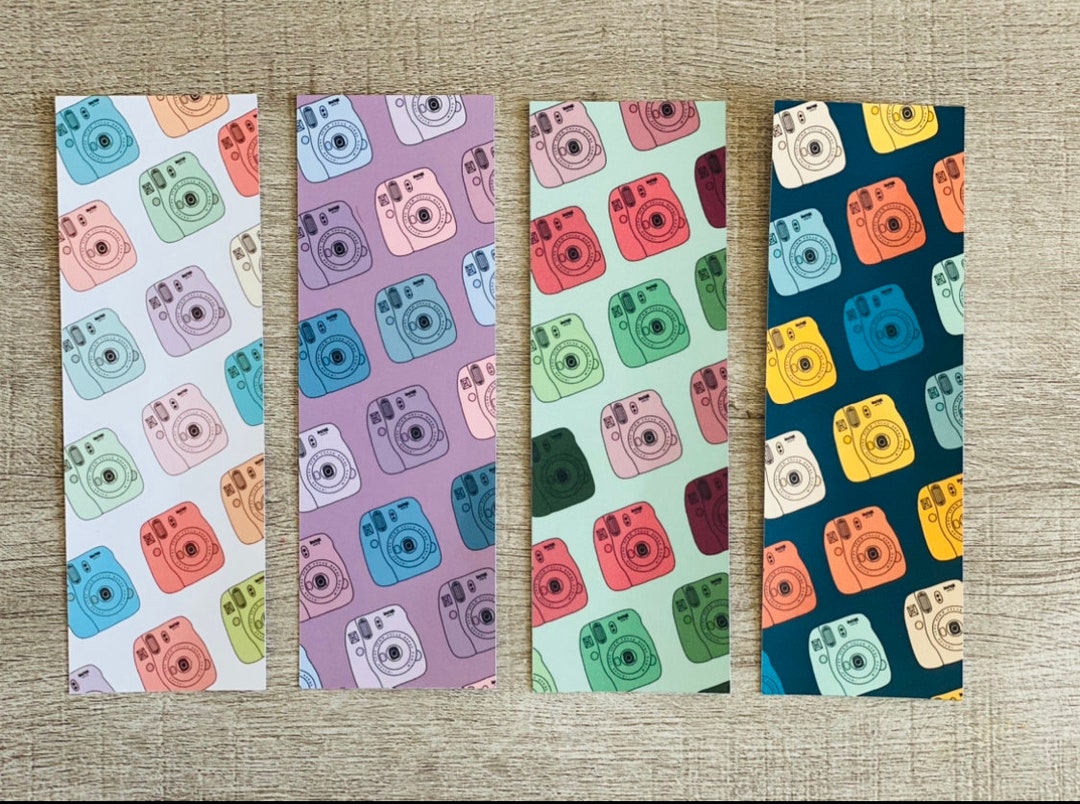 Polaroid Bookmark Set of 4 - Etsy UK