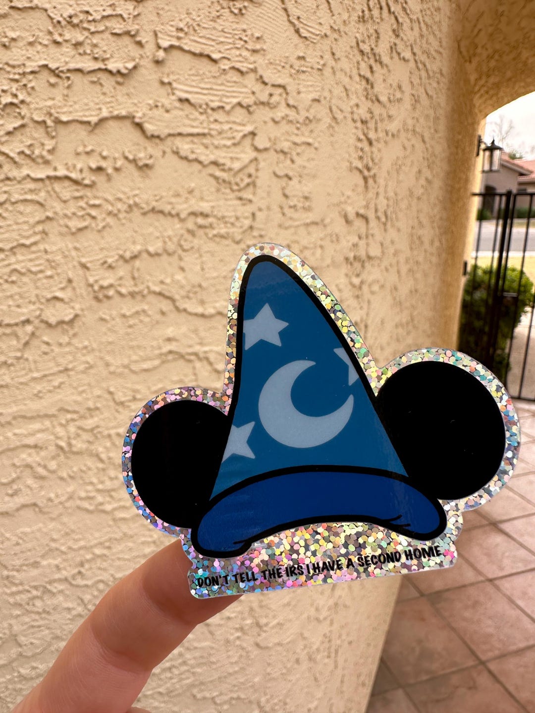 Disney Sticker| Glitter Sticker| Don’t Tell the IRS I Have a Second ...