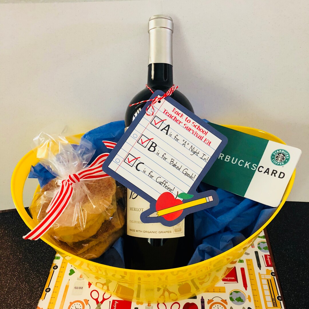 Back to School Tag, Teacher Appreciation Tag, Teacher Gift Tag, Back to ...