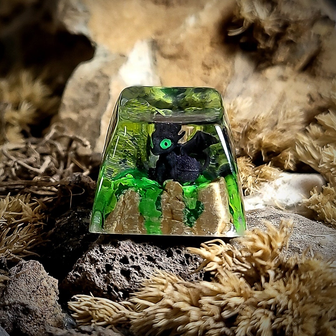 How to Train Your Dragon Toothless Artisan Keycap, Dragon Trainer ...