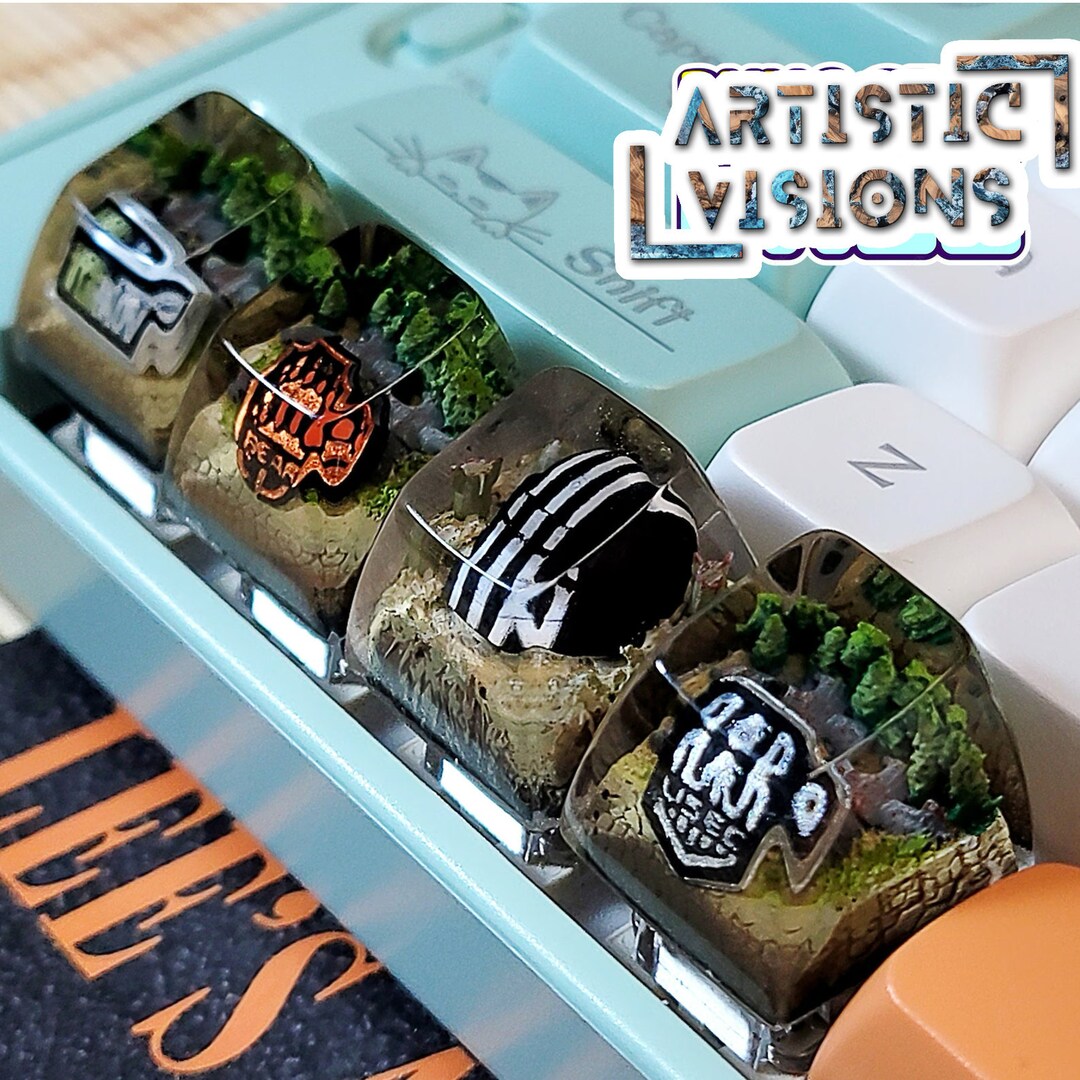 Escape From Tarkov, Killa Helmet Artisan Keycap for Mechanical ...