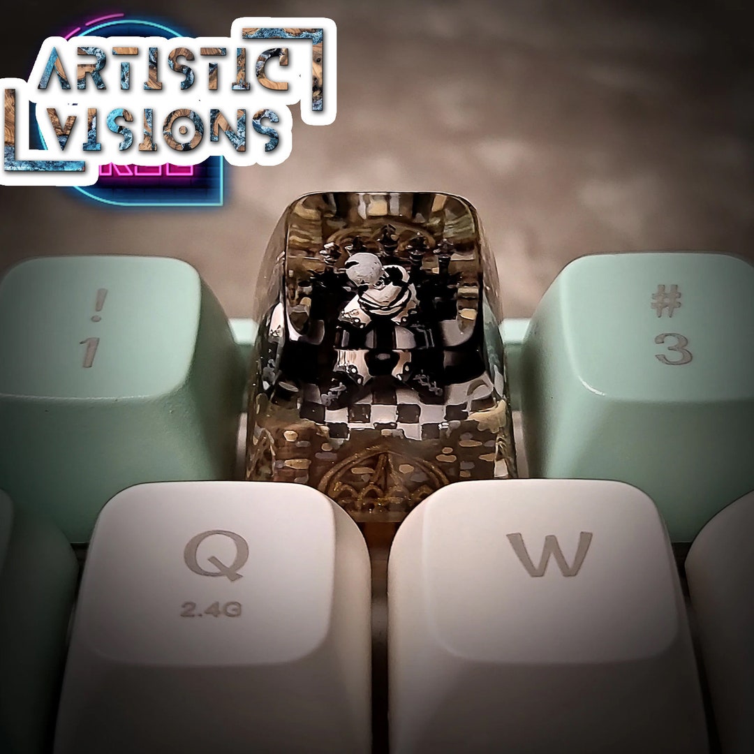 2B Nier Automata Keycap, 2b Keycaps, Game Keycap, Anime Keycap, Artisan ...