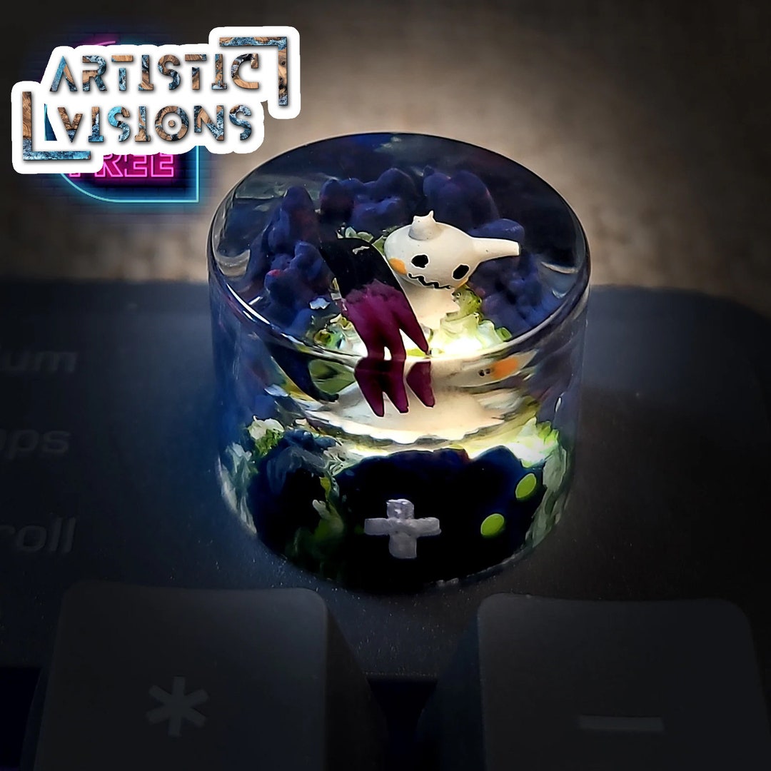 Pokemon Mimikyu Knob for Keyboard, Resin, Custom for Mechanical ...