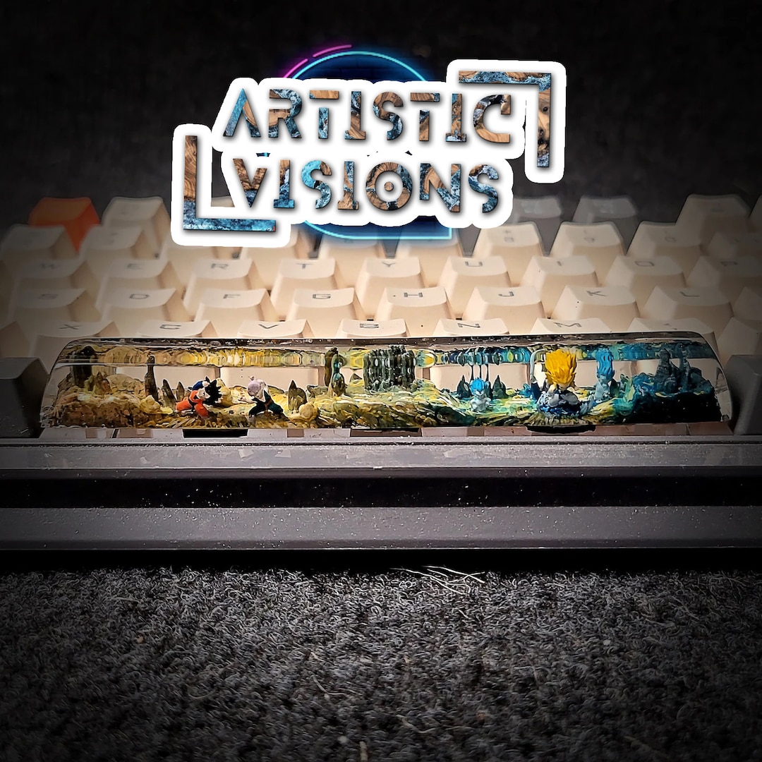 Dragon Ball 7 Stars Keycaps, Spacebar Anime, Anime Dragon Keycap, Anime ...