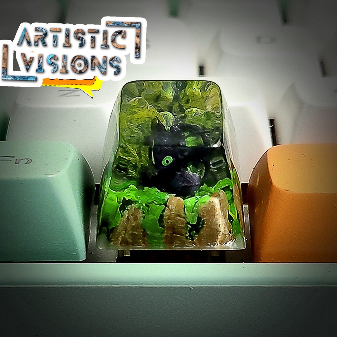 How to Train Your Dragon Toothless Artisan Keycap, Dragon Trainer ...