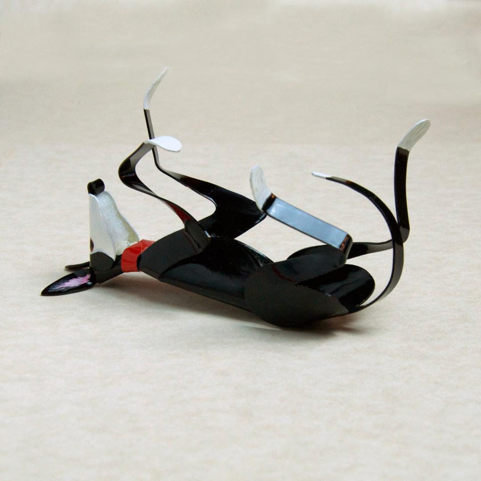 Roaching Greyhound Custom Dog Sculpture Miniature Roaching | Etsy