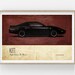 KITT Movie Poster Knight Rider Original Poster Race Car - Etsy