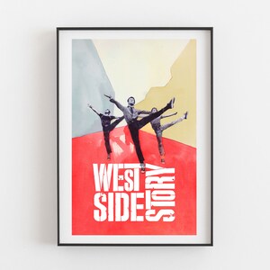 WEST SIDE STORY- Minimalist Poster- Movie Poster- Musical Poster ...