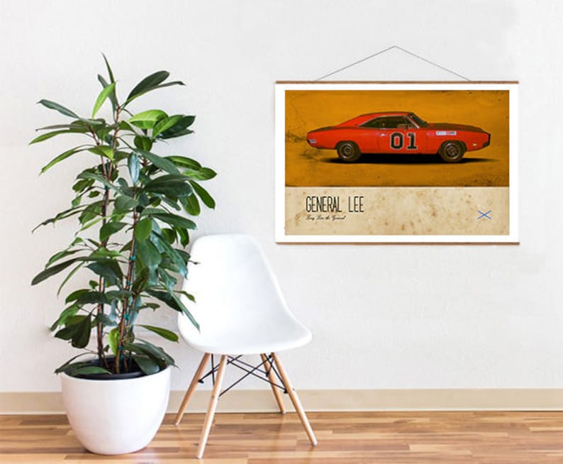 The DUKES of HAZZARD Movie Poster Movie Cars General Lee - Etsy