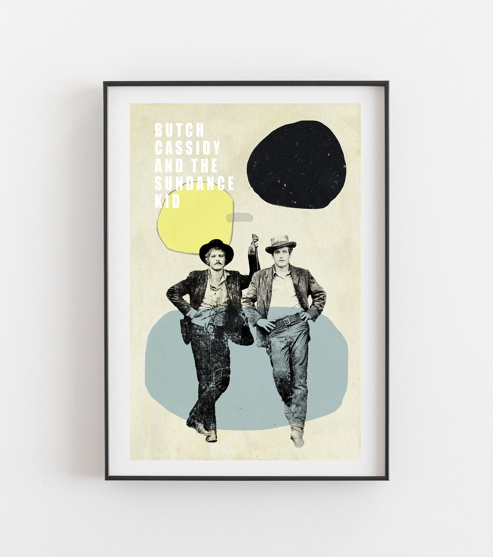 Butch Cassidy Movie Poster – Minimalist Art Print - Etsy
