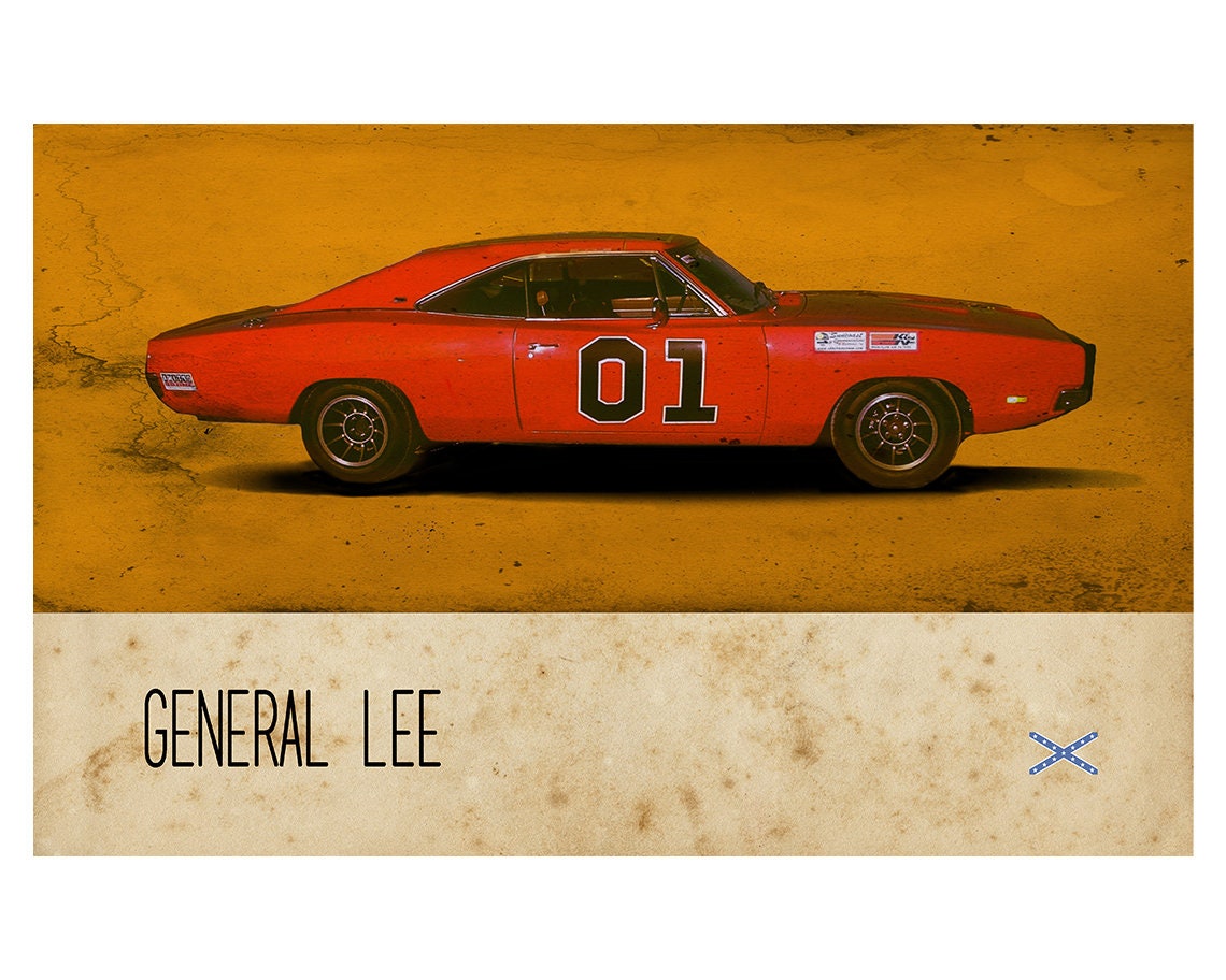 The DUKES of HAZZARD Movie Poster Movie Cars General Lee | Etsy