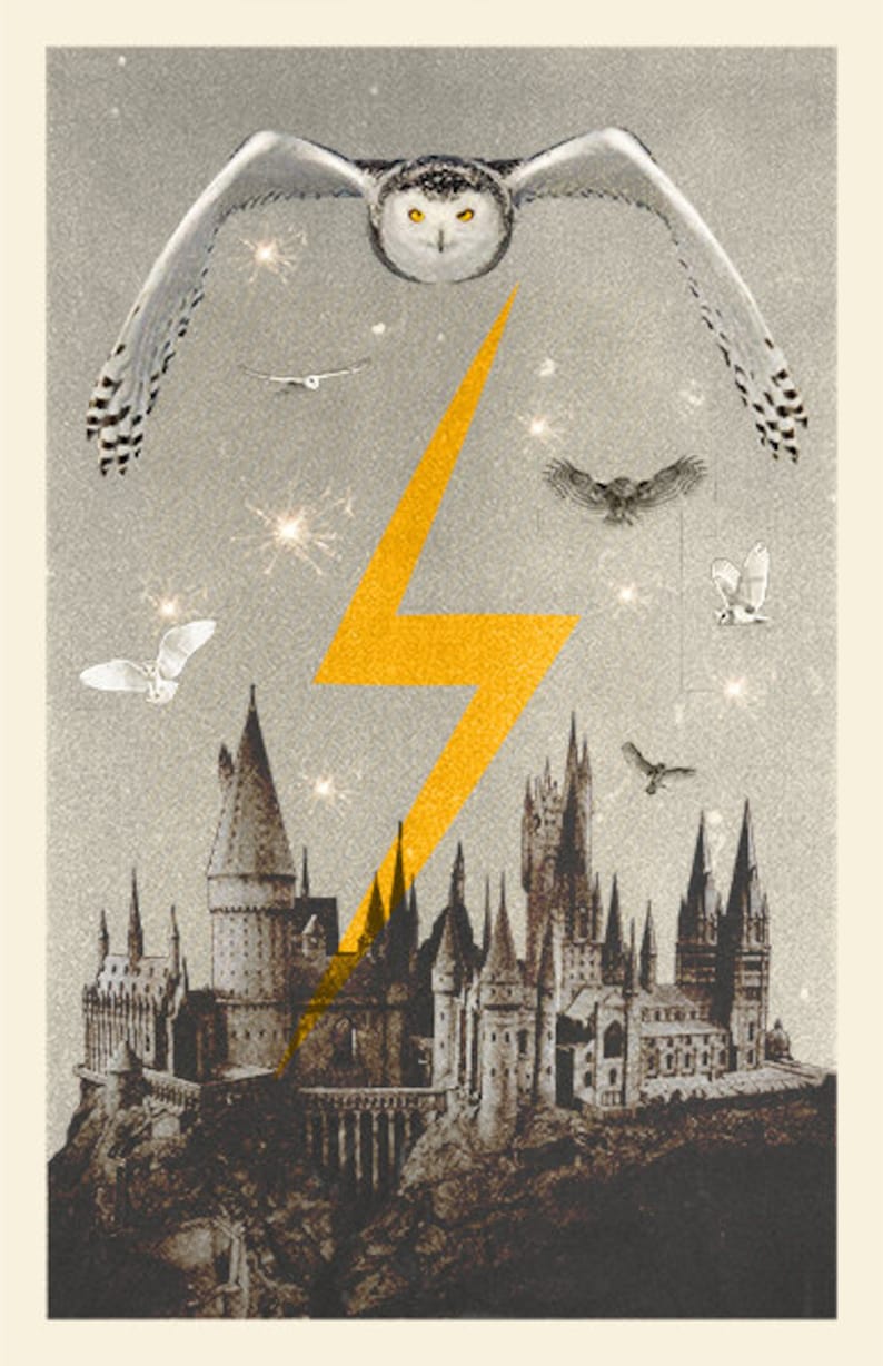 HARRY POTTER- Harry Potter Poster- Movie Poster- Harry Potter Print ...