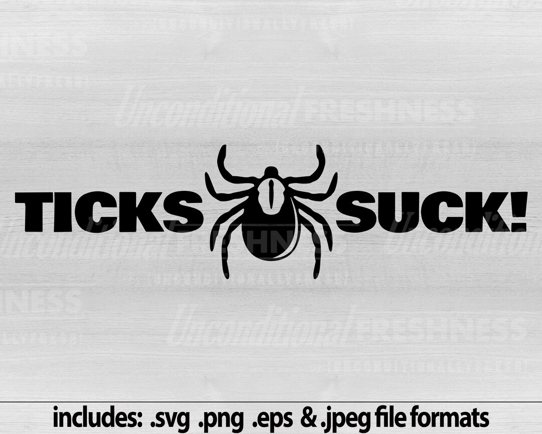 TICK SVG Lyme Disease Sufferer or Epidemiologist Parasitologist Hiking ...