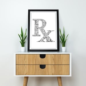 Rx Pharmd Medical, Vintage Ads Print- Great Gift for a Pharmacist ...