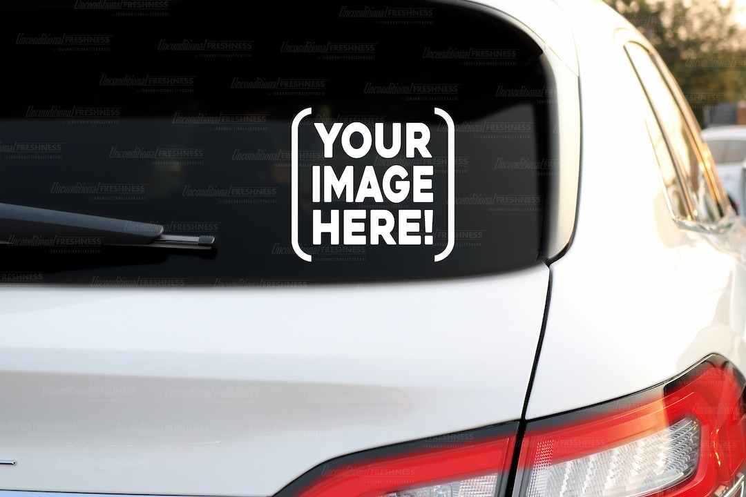 Car Mockup, Car Sticker Mockup, Vinyl Decal Mockup, Car Svg Mockup ...