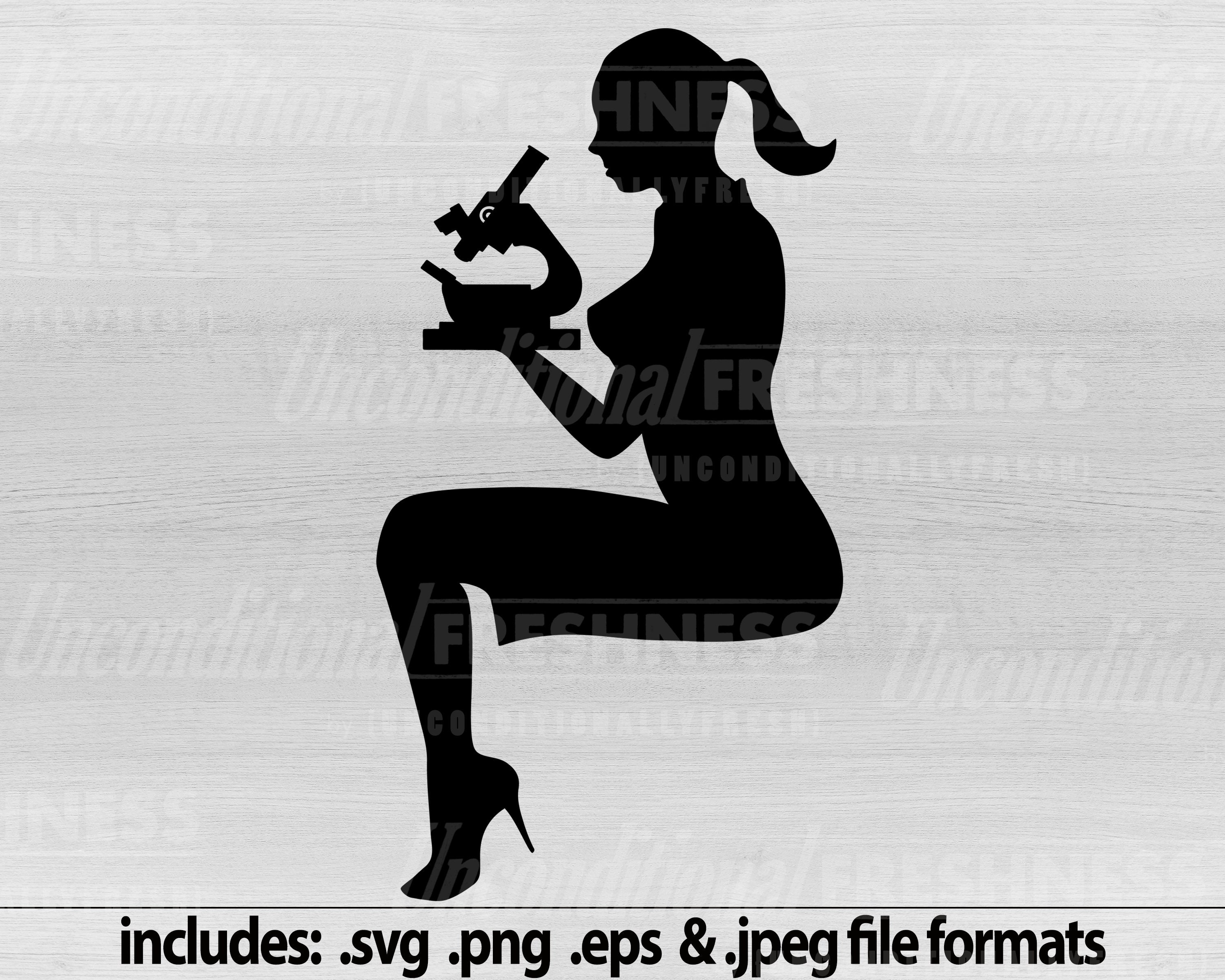 Science Lab Silhouette