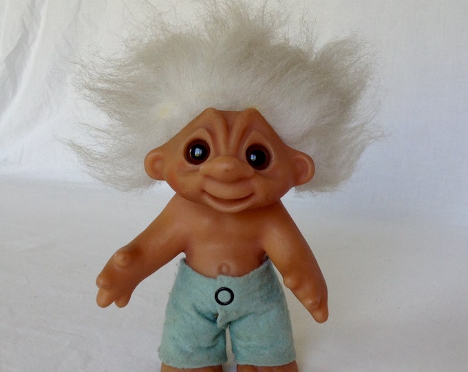 Thomas Dam Troll Doll Made in Denmark, 1977 - Etsy