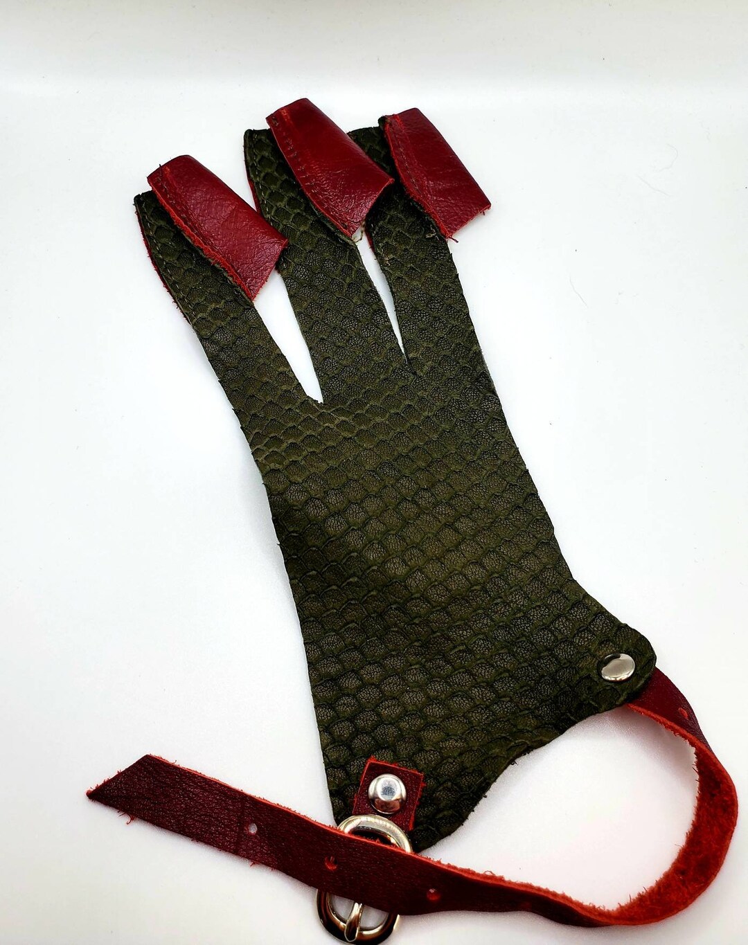 3 Finger Shooting Glove dragon - Etsy