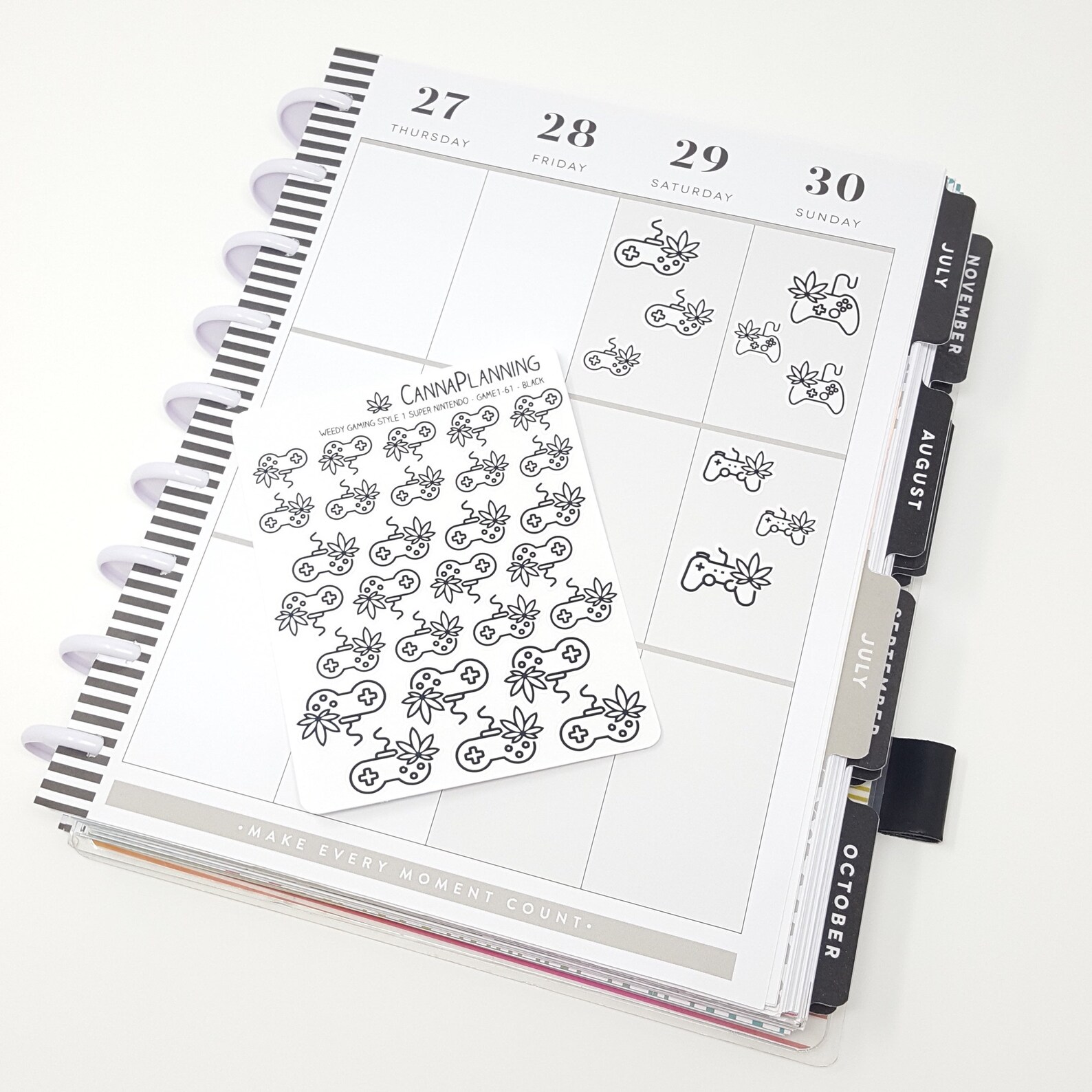 Marijuana Game Controller Stickers Gaming Xbox Playstation - Etsy