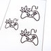 Marijuana Game Controller Stickers RETIRING DESIGN Final - Etsy