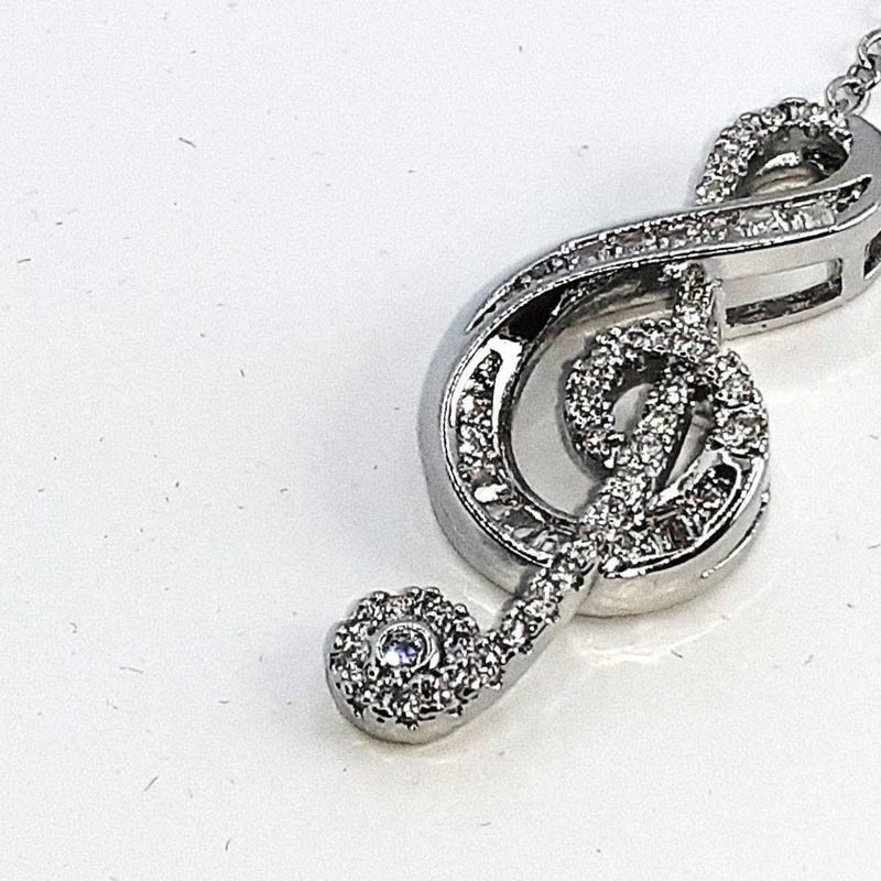 Music Necklace - Etsy UK