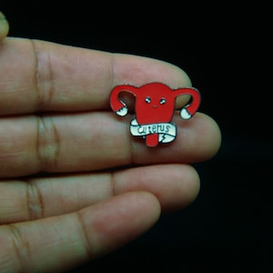 Cuterus Uterus Pin Badge Brooch - Etsy