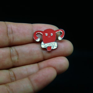 Cuterus Uterus Pin Badge Brooch - Etsy