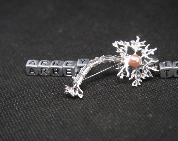 Neuron Brooch Pin Nerve Cell - Etsy