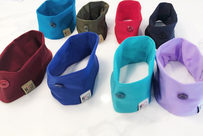 Headband With Buttons - Etsy